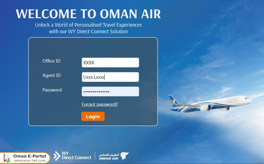 Oman Air Flight Booking Online - Oman E-Portal